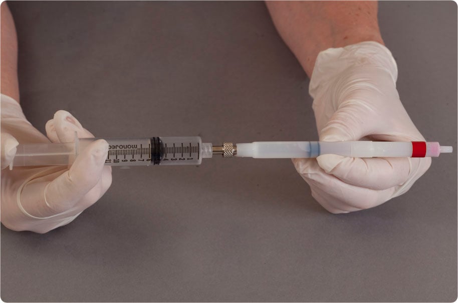 User Instructions | Cleaning the syringes