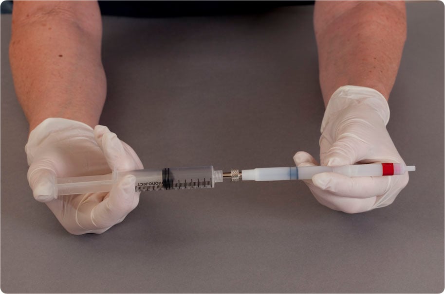 User Instructions | Loading of dart syringes